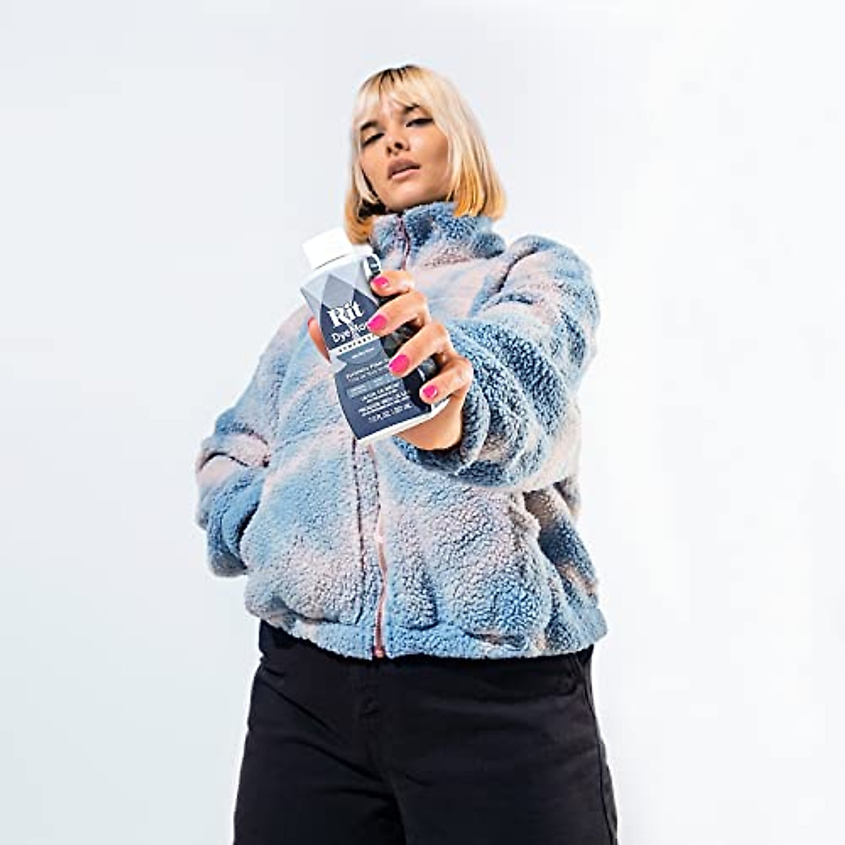 Rit Dye Liquid More Synthetic 7oz- Smoky Blue