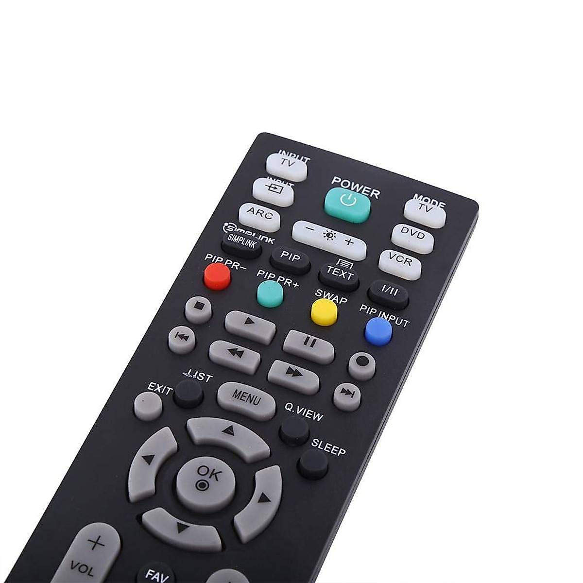 Replacement Remote Control of ABS for LG TV, Replacement of Remote Control Universal Control for LG LED LCD TV mkj32022835 Smart TV (Battery not Included)