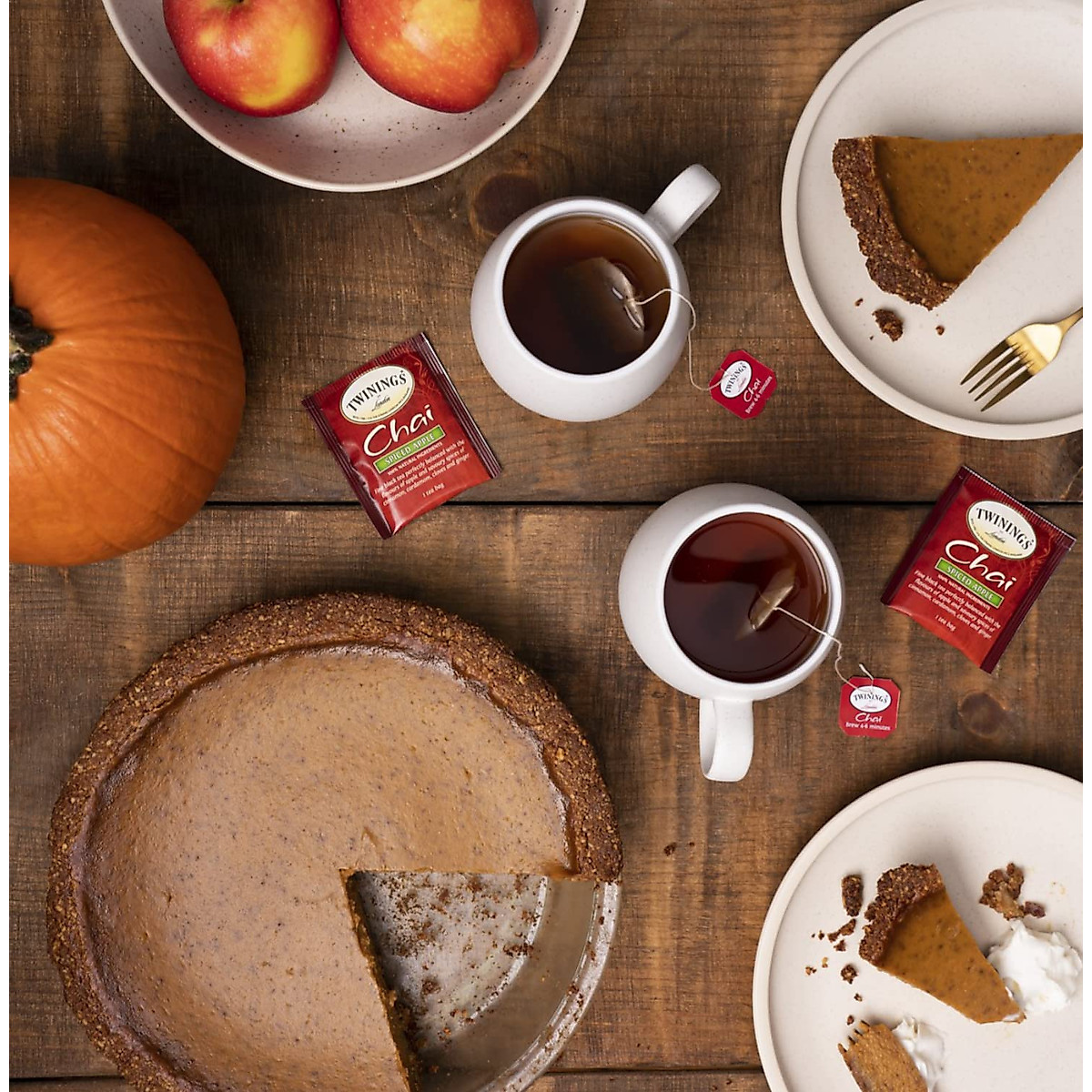 Twinings Tea Bags & By The Cup Honey Sticks Variety 40 Ct including English Breakfast, Earl Grey, & More