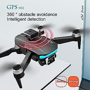 GoolRC GPS 5GWIFI Remote Control Drone with Camera 720P Dual Camera Obstacle Avoidance Brushless Motor Optical Flow Localization Remote Control Quadcopter for Kids Adults with Storage Bag