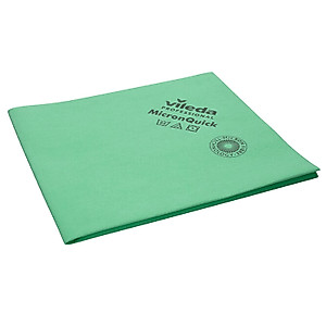 Vileda Professional MicronQuick Microfiber Wipe – Pack of 5 Cleaning Cloth for Pre-Preparation Methods – Lint Free and Improved Wear Resistance - Streak Free Surface Cleaning