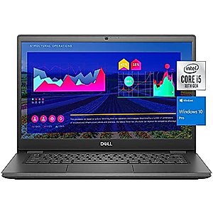 Dell Latitude 3410 Business Laptop, 14” FHD Display, Intel Quad-Core i5-10310U, 16GB RAM, 256GB PCIe SSD + 1TB HDD, HDMI, Webcam, WiFi, Bluetooth, Win 10 Pro, Grey (Renewed)