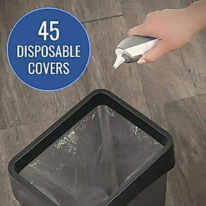 HealthSmart Disposable Lens Covers, Filters for the Standard Digital Ear Thermometer (18-220-000), 45 per Box