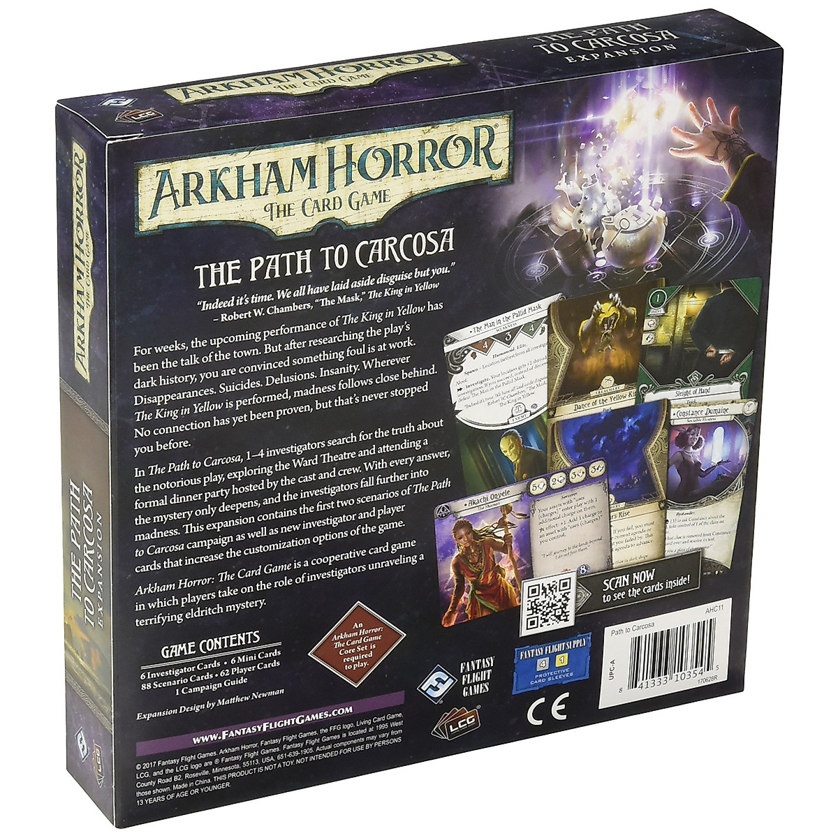 Arkham Horror The Card Game Return to The Forgotten Age Expansion - Lovecraftian Cooperative Living Card Game, Ages 14+, 1-4 Players, 1-2 Hour Playtime, Made by Fantasy Flight Games