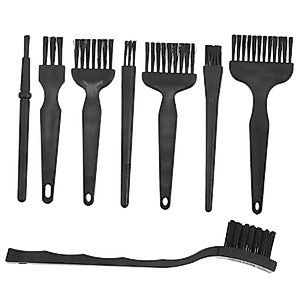 FOMIYES 3sets Razor Cleaner Brush Set Sturdy Non-shedding Brush for Shaver Razor Trimmer Cleaning Supplies 8pcs*3