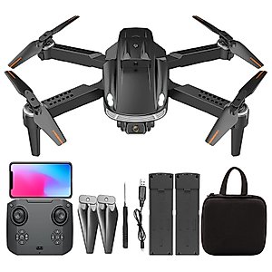 Mini Drones for Kids with 1080P FPV Camera,Obstacle Avoidance,Follow Me,BIWASE RC Quadcopter for Beginners,Remote Control Toys Gifts for Boys Girls with Altitude Hold,One Key Control,Headless Mode,3D Flips 2 Batteries
