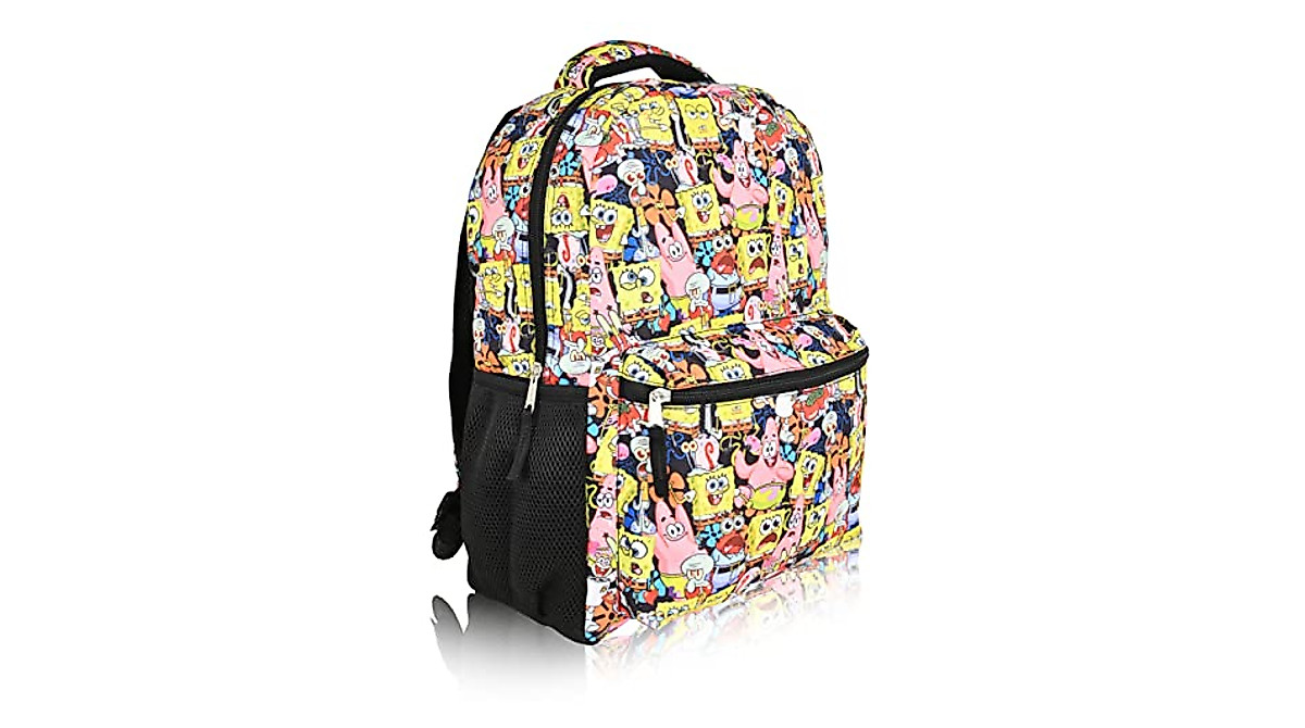Official SpongeBob SquarePants Backpack for Kids & Adults