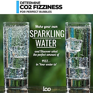 ICO 10pcs 8g CO2 Cartridge for Soda Maker, 8 gram CO2 cartridges or Soda Chargers for Sparkling Water Maker and Carbonated Water Machine (10)