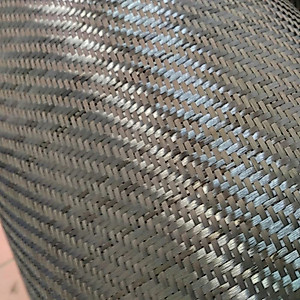 50X100CM 3K 200G Real Carbon Fiber Cloth Carbon Fabric Stretch Plain Twill Carbon Fabric Car Modified Carbon Fiber Cloth (50CMX100CM, A:Twill)