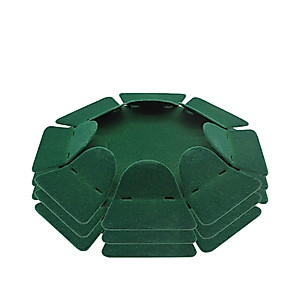 Coufce Green Golf Putting Cup, All-Direction Golf Practice Hole, Golf Training Hole Surface Flocking for Indoor, Outdoor(3Pcs)