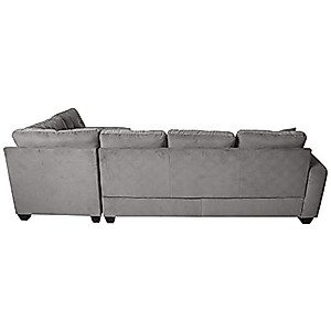 Homelegance Emilio 2-Piece Reversible Sectional Sofa - Taupe