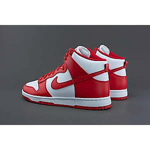 Nike Unisex's Dunk High Retro Shoes, Wit, 10.5
