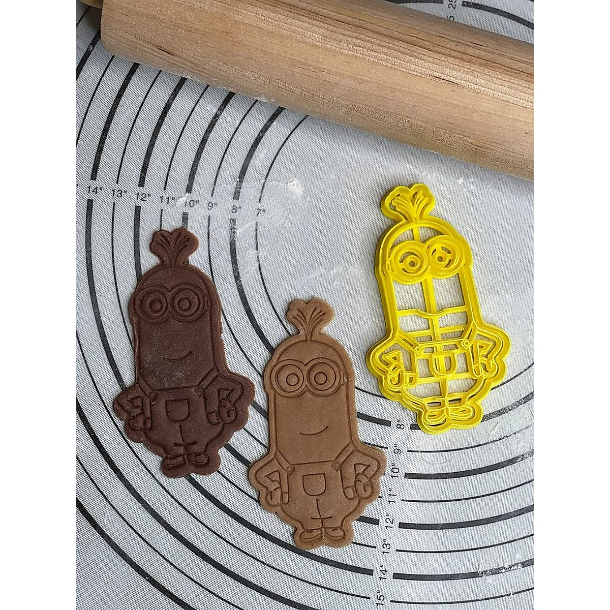 Kevin Cookie Cutter & Mold 5.2-Inch-Scale Produced by 3D Kitchen Art