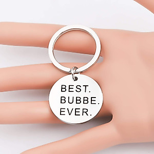 BLEOUK Grandma Gift Best Bubbe Ever Grandmother Gift for Mother’s Day Birthday (Best Bubbe Ever)