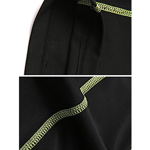 NELEUS Men's 3 Pack Compression Short,047,Black,US XL,EU 2XL