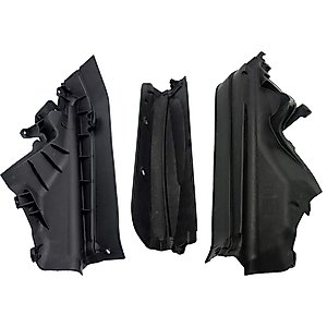 Set of 3 Engine Upper Compartment Partition Panel for BMW X5 E70 X6 E71 E72 Replaces 51717169419, 51717169420, 51717169421