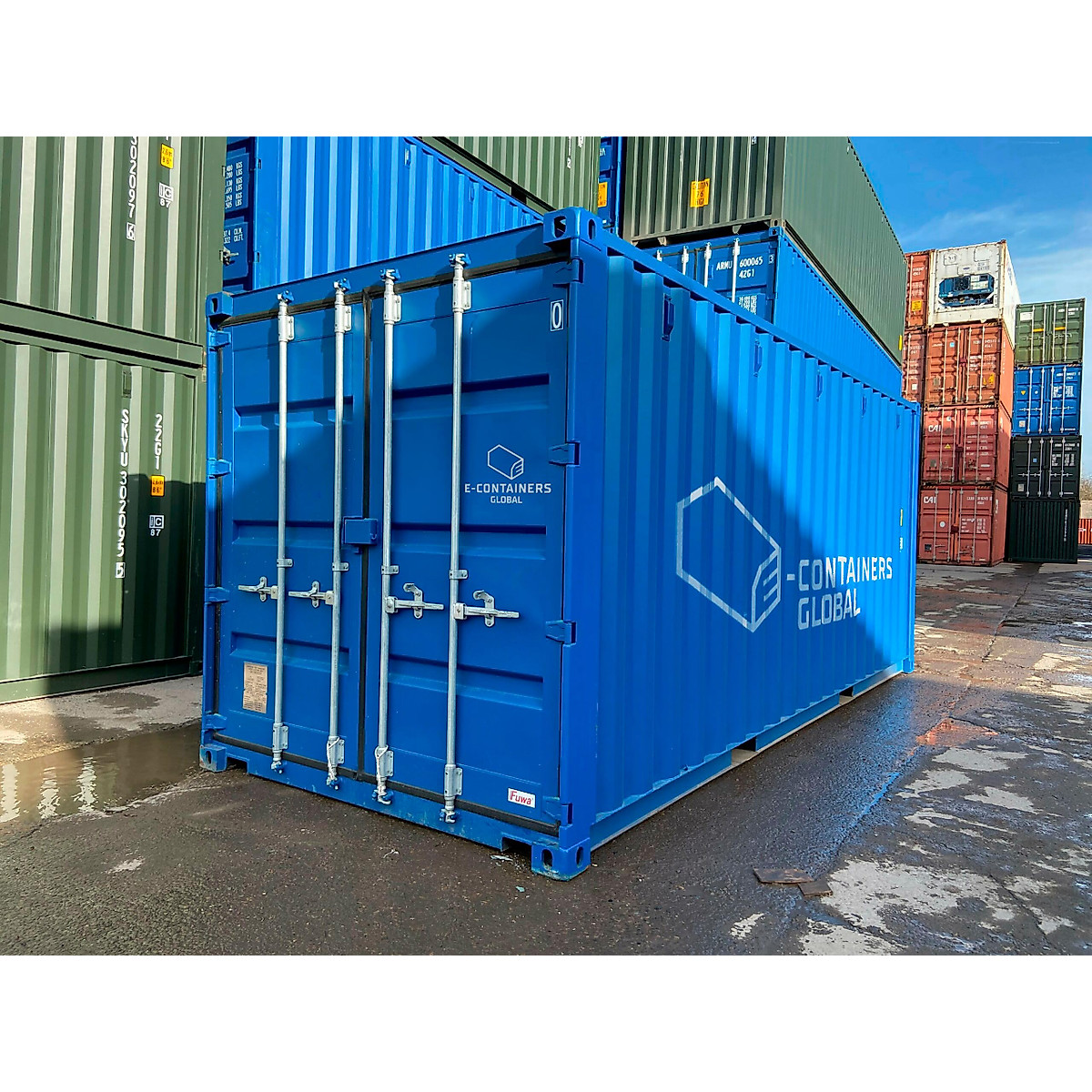 Shipping Container 20 FT New - for Transport, Storage or Construction