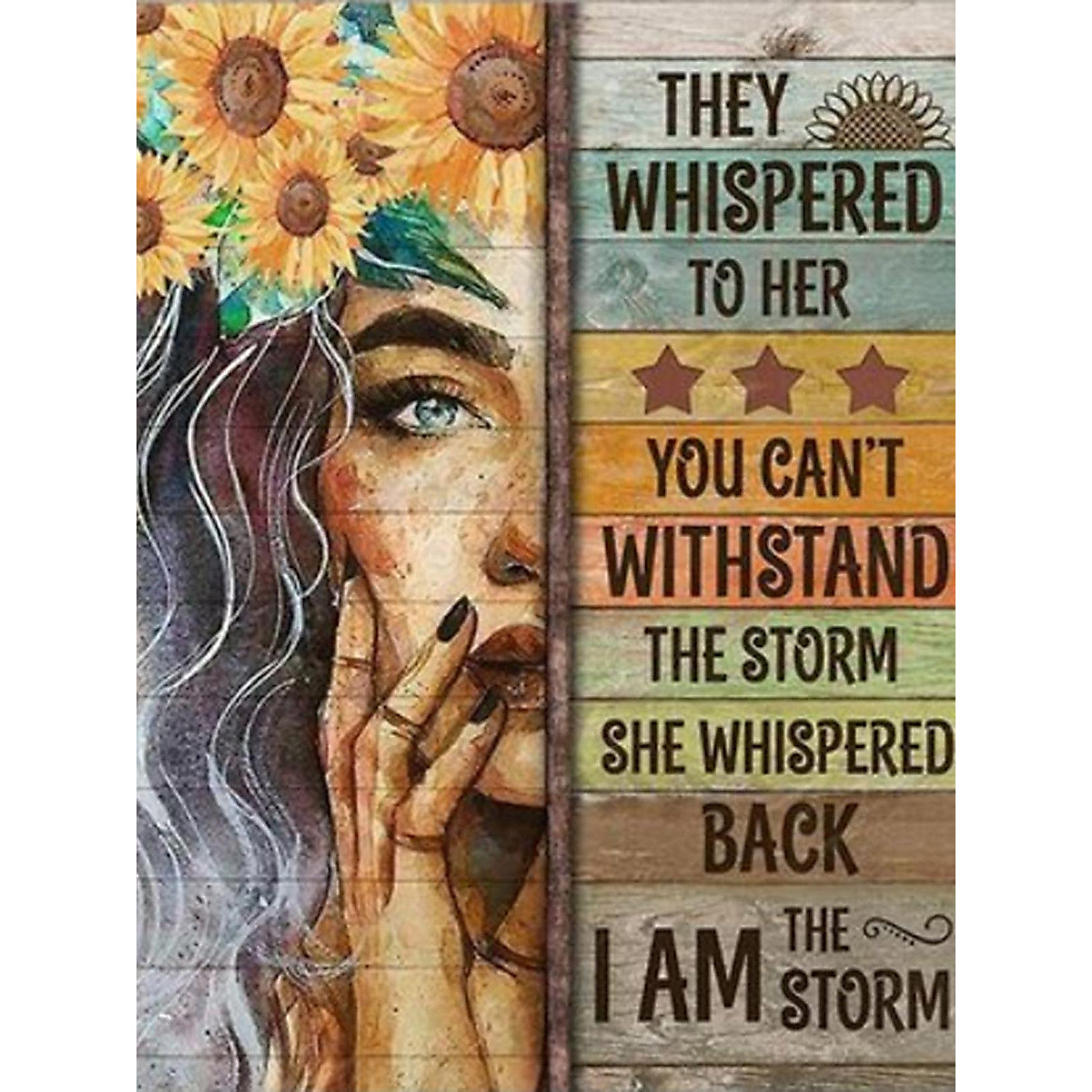 Inspirational Diamond Painting Kits for Adults - 5D Diamond Art Kits for Adults Kids Beginner, DIY Full Drill Diamond Dots Paintings with Diamonds Picture Gem Art Crafts for Adult Decor 12x16inch