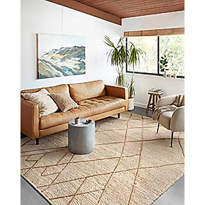 Loloi II Bodhi Collection BOD-05 Natural/Natural, Contemporary 3'-6" x 5'-6" Accent Rug