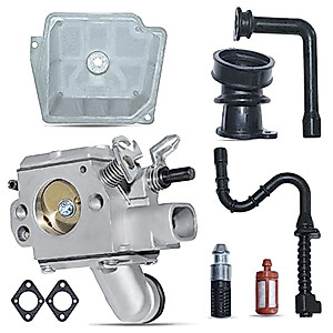 AUMEL C3R-S236 Carburetor Carb Gasket Kit for Stihl MS361 MS 361 Chainsaw Replace # 1135 120 0601 w/Air Fuel Oil Filter Line Intake Manifold.