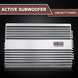 3200W 12V 4 Channel Car Amplifier Stereo Power Amp Audio 4CH Bass Sub Woofer