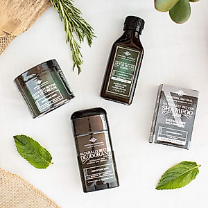 MNSC Smoke Jumper (Pine Tar) Naturally Better Shave Cream - Smooth Shave, Hypoallergenic Sensitive Skin Formula, Softer Skin, Prevents Razor Burn, Handcrafted in USA, All-Natural, Plant-Derived