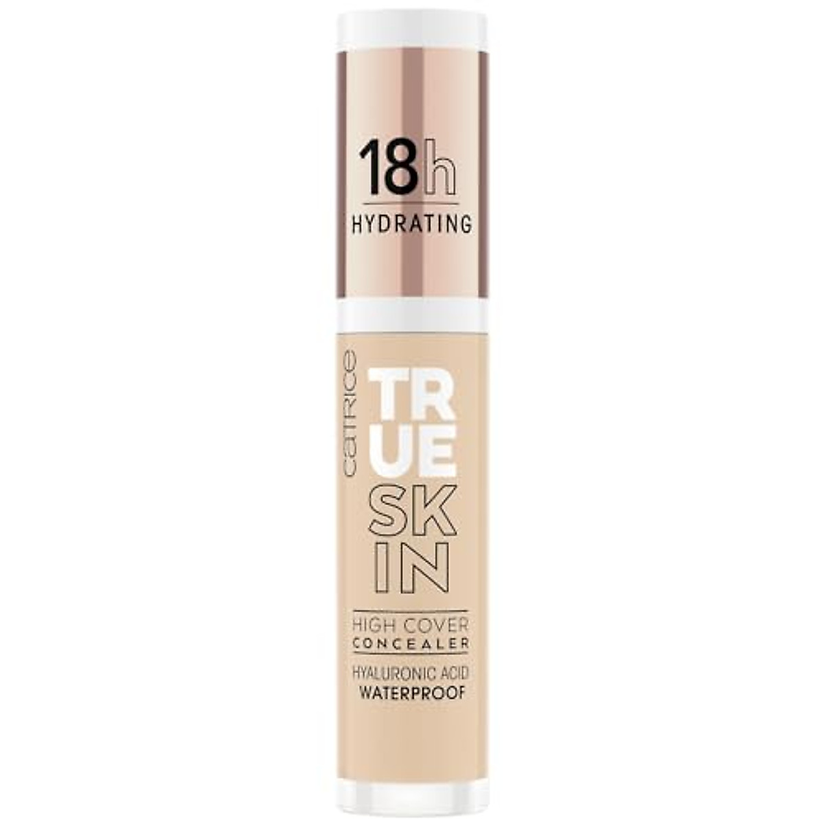 Catrice | True Skin High Cover Concealer (015 | Warm Vanilla) | Waterproof & Lightweight for Soft Matte Look | With Hyaluronic Acid & Lasts Up to 18 Hours | Vegan, Cruelty Free
