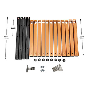 KEO ST. Wood Organizer and Lumber Storage Metal Rack - 2 SETS - PLUS - Magnetic Screw Driver Bit Holder and 6 Philips Head Driver Bits. 300lbs/136kg Capacity Per Set- 600lbs Total.