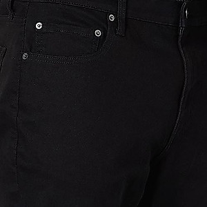 Amazon Essentials Men's Skinny-Fit Stretch Jean, Black, 34W x 30L