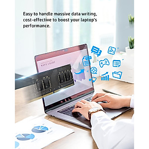 HP S1 RAM 16GB Kit (8GBx2) DDR4 2666MHz CL19 Laptop Memory - 8NN19AA#ABC