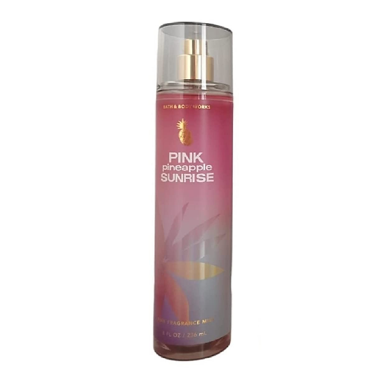 Bath & Body Works Bath and Body Works Pink Pineapple Sunrise Fine Body Fragrance Mist 8 Fluid Ounce (Pink Pineapple Sunrise), 8 Fl Oz (Pack of 1)