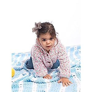 Himalaya Dolphin Baby Colors (5-Pack), 656 yds 5X100 Gram, Super Bulky Himalaya Yarn, Blanket Yarn, Velvet Yarn, Knitting Yarn, Amigurumi Yarn (80424)