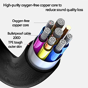 in-Ear Earbud Headphones with Mic，Wired Ear Buds High Resolution Earbuds Wired Noise Isolating Lightweight Earphones with Volume Control 3.5mm Jackwired Ear Buds (Black)