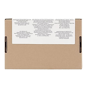 Amazon Basics 3-Button USB Wired Mouse - Standard, Black