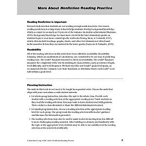 Evan-Moor Non-Fiction Reading Practice, Grade 6