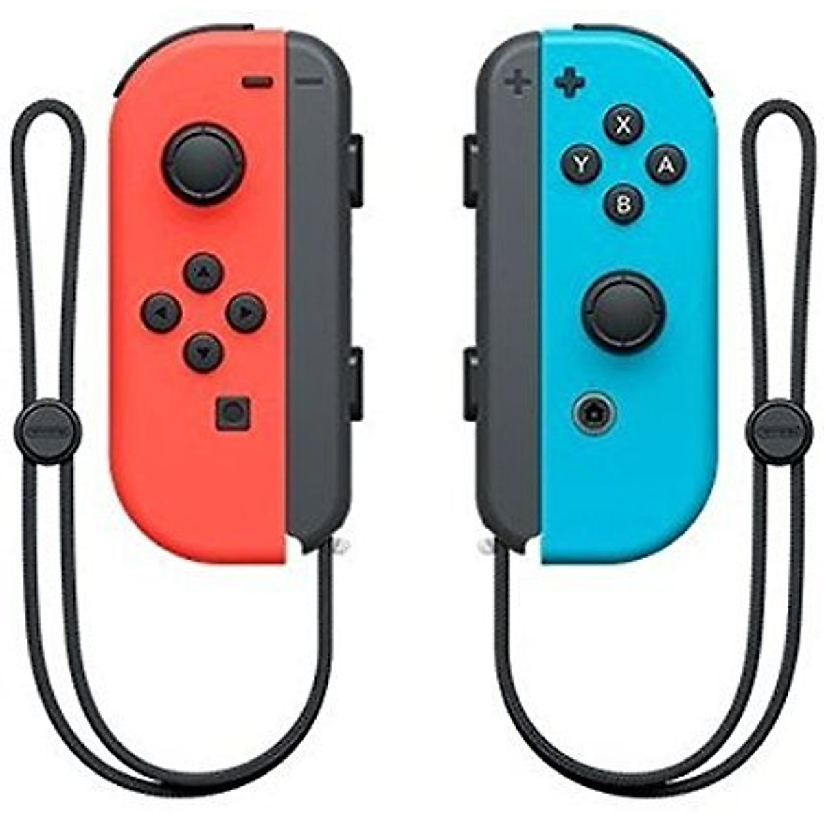 Nintendo Switch Bundle (6 items): 32GB Console Neon Red Blue Joy-con, Game Disc Super Mario Odyssey, Extra Pair of Joy-con Red and Blue,128GB Micro SD Card, Type C Cable, HDMI Cable