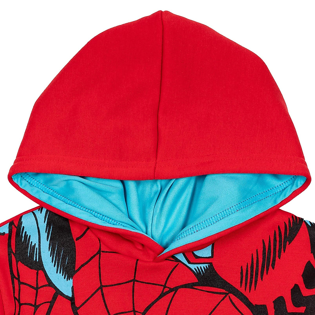 Marvel Avengers Spider-Man Little Boys Fleece Pullover Hoodie 7-8