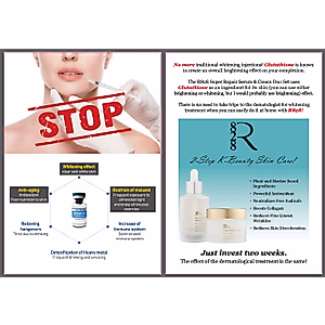 R828 Super Repair Moisturizing Glowing Elastic Skin Recovery Serum 50ml / Korean Skin Care K Beauty with Glutathione, Vitamin C, Niacinamide, and Collagen