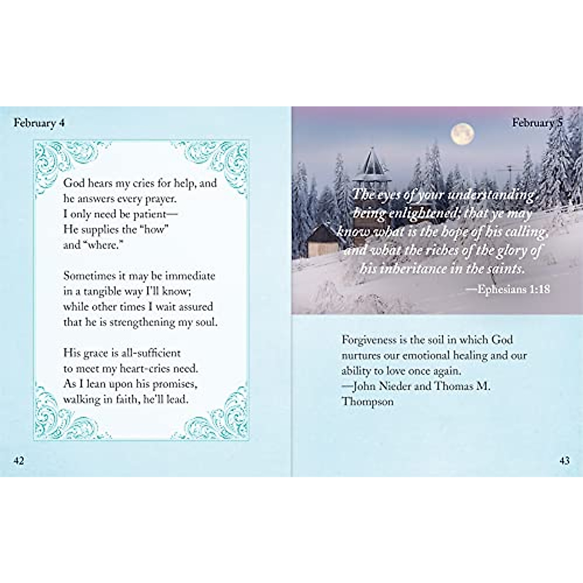 Daily Words of Comfort - Large Print (Deluxe Daily Prayer Books)