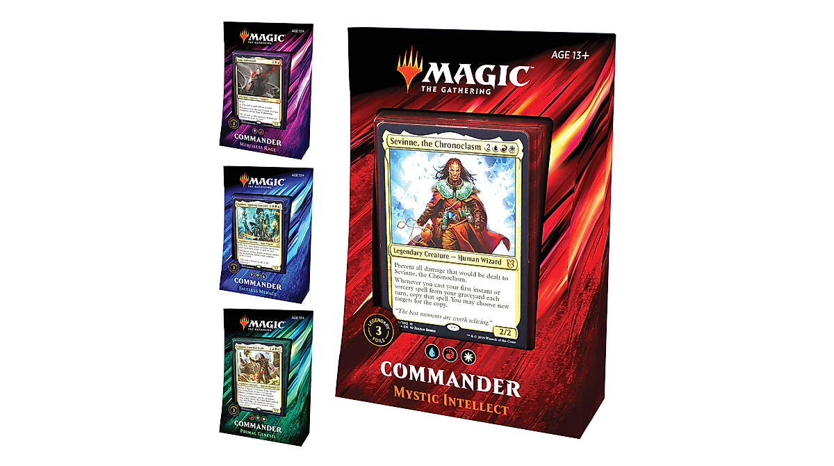 Magic The Gathering Commander 2019 Decks | All 4 Legendary Sets