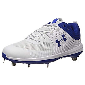 Under Armour Women's UA Glyde ST Softball Cleats 11.5 White