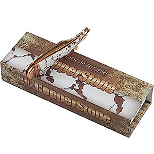 Rough Rider Copperstone Leg Open Folding Pocket Knife Rr1529 Outdoor Survival Hunting Knife for Camping by Survival Steel