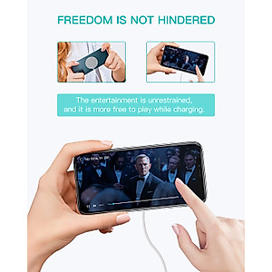 Nano Pro Wireless Charger 15W Max Fast Wireless Charging Pad Compatible with iPhone 14 13/12/ Mini Pro Pro max and Wireless-Charger AirPods Series,with Included Wall Charger and Cable