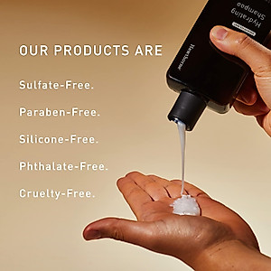 Hawthorne Men's Daily Hydrating Shampoo. For Stronger, Healthier Hair with Pure Argan Oil and Coconut Oil. Mint and Eucalyptus Scent. Sulfate Free, Paraben Free. 8 fl. oz.
