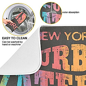 New York City Drying Dish Mat Counter Heat Mat 16 x 18 Drying Mat Kitchen Counter Drying Matt Kitchen Counter