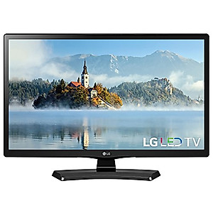 LG LCD TV 24" 1080p Full HD Display, Triple XD Engine, HDMI, 60 Hz Refresh Rate, LED Backlighting. - Black