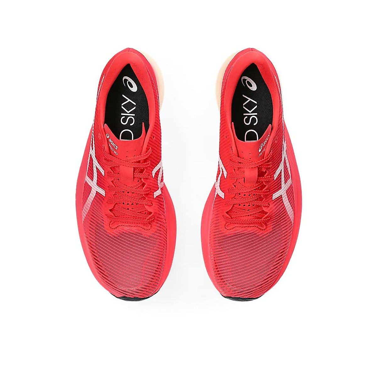 ASICS Unisex METASPEED Sky+ Running Shoes, 10, Diva Pink/White