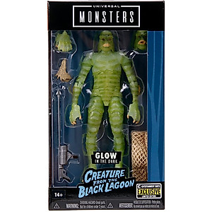 Universal Monsters Creature from The Black Lagoon Glow-in-The-Dark 6-Inch Action Figure - Entertainment Earth Exclusive
