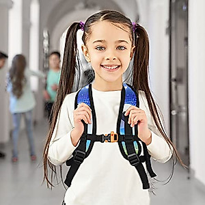 Glaphy Custom Kid's Name Backpack, Sports Soccer Ball Blue Lightning Toddler Backpack for Daycare Travel, Personalized Name Preschool Bookbags for Boys Girls