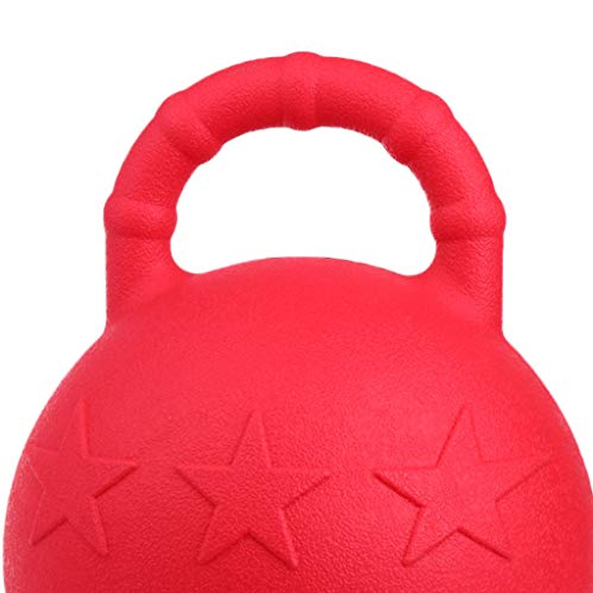 Large Horse Dogs Play Toy, Heavy Duty Solid with Handle -